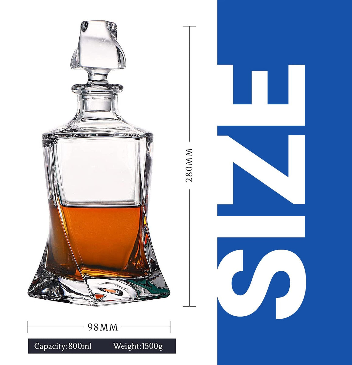 Navigator Personalised Monaco Whiskey Decanter | Givi Gifts